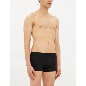 Derek Rose Alex Regular-fit Stretch-modal Trunks - Black