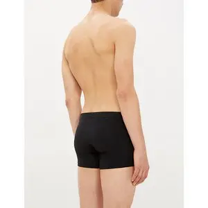 Derek Rose Alex Regular-fit Stretch-modal Trunks - Black