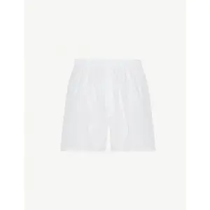 Sunspel Classic Cotton Boxer Shorts - White