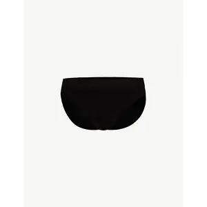 Zimmerli Slim-fit Stretch-cotton Briefs - Black