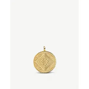 Monica Vinader Marie Pendant - Gold