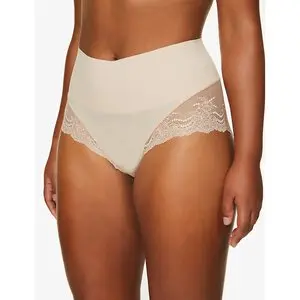 Spanx Supersmooth™ Undie-tectable® Lace Hi-hipster - Soft Nude