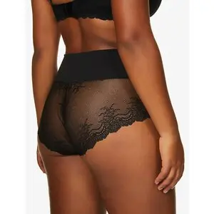 Spanx Supersmooth™ Undie-tectable® Lace Hi-hipster - Very Black