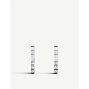 Chopard Ice Cube Pure Diamond Earrings - White Gold