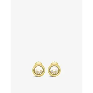 Chopard Happy Diamonds Earrings - Yellow Gold