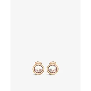 Chopard Happy Diamonds Earrings - Rose Gold