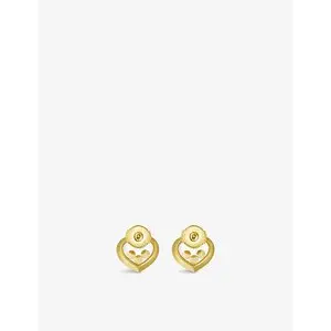 Chopard Happy Diamonds Heart Earrings - Yellow Gold