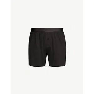 Sunspel Elasticated Slim-fit Cotton Boxers