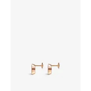 Chopard Happy Diamonds 18ct Rose-gold And Diamond Earrings - Rose Gold