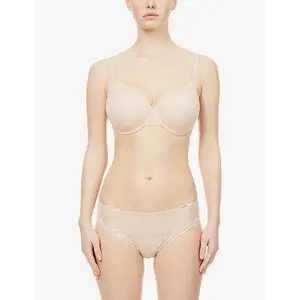Chantelle Day To Night Smooth Memory Foam Bra - Golden Beige