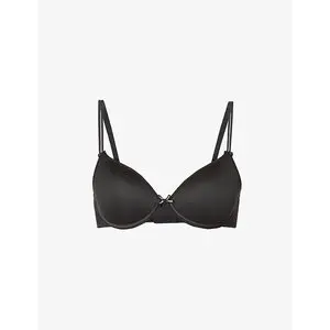 Chantelle Basic Invisible Smooth Memory Foam T-shirt Bra - Black