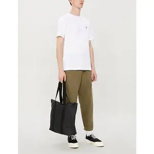 Paul Smith Zebra-embroidered Cotton-jersey T-shirt - White