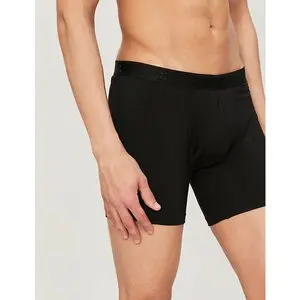 Derek Rose Alex Regular-fit Stretch-modal Trunks Xxl - Black
