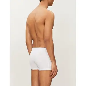 Hanro Basic Slim-fit Cotton-blend Trunks