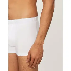 Hanro Basic Slim-fit Cotton-blend Trunks