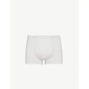 Hanro Basic Slim-fit Cotton-blend Trunks