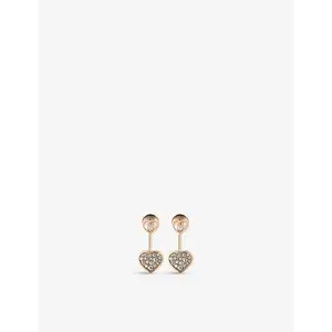 Chopard Happy Hearts Diamond Earrings - Rose Gold