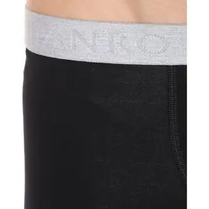 Hanro Pack Of Two Cotton Essentials Stretch-cotton Trunks - Black / Grey