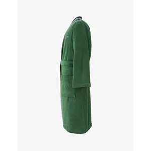 Lacoste Club Kimono-style Terry Cotton Bathrobe - Vert