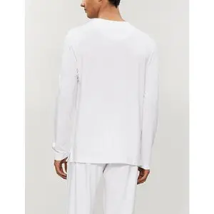 Derek Rose Basel Long-sleeved Stretch-modal T-shirt