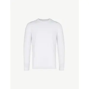 Derek Rose Basel Long-sleeved Stretch-modal T-shirt