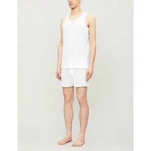 Sunspel Q14 Cellular Cotton T-shirt - White