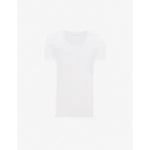 Derek Rose Jack V-neck Cotton T-shirt Xxl - White
