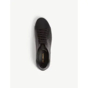 Axel Arigato Clean 90 Leather And Suede Sneakers - Blk/white