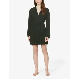 SKIMS Sleep Belted Stretch-jersey Robe