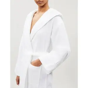 THE WHITE COMPANY Hydrocotton Hooded Dressing Gown
