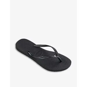 Havaianas Slim Crystal-embellished Rubber Flip-flops