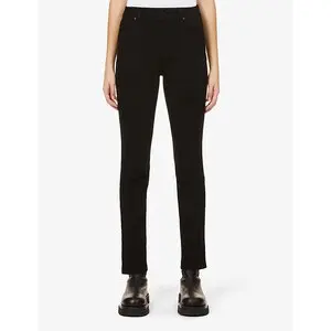 Paige Cindy Slim-leg Jeans - Black Shadow