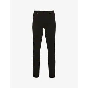 Paige Cindy Slim-leg Jeans - Black Shadow