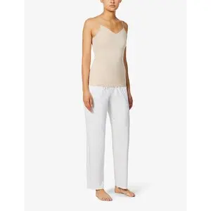 Hanro Seamless Cotton-jersey Cami Top - Beige