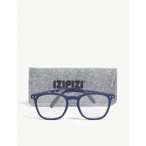 IZIPIZI E Reading Square-frame Glasses - Blue