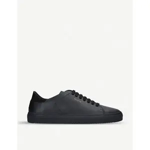 Axel Arigato Clean 90 Leather And Suede Trainers - Black