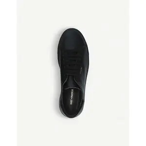 Axel Arigato Clean 90 Leather And Suede Trainers - Black