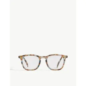 IZIPIZI E Reading Square-frame Glasses +1 - Brown