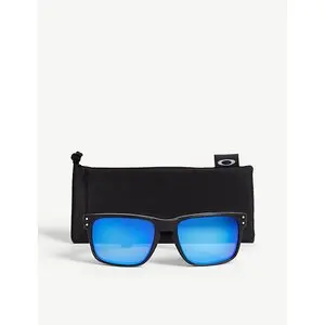 Oakley Holbrook Polarized Sunglasses - Black