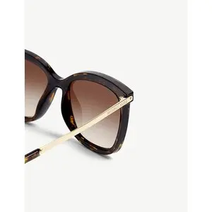 Michael Kors Zermatt Square Sunglasses - Dark Tort