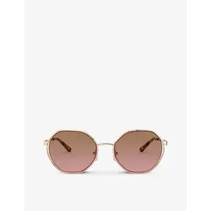 Michael Kors Irregular Sunglasses - Gold