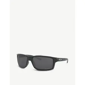 Oakley Gibston Rectangle Sunglasses - Black