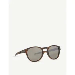Oakley Round-frame Sunglasses - Matte Brown