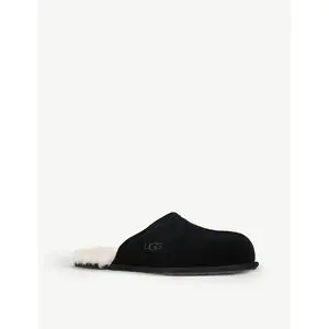UGG Scuff Sheepskin Slippers - Black