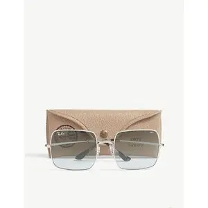 Ray-ban Square-frame Sunglasses - Silver