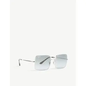 Ray-ban Square-frame Sunglasses - Silver