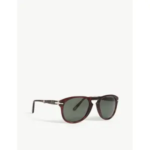 Persol Tortoiseshell Square Sunglasses