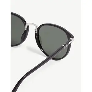 Persol Oval-frame Sunglasses - Black