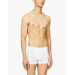 Hanro Natural Function Stretch-jersey Trunks - White