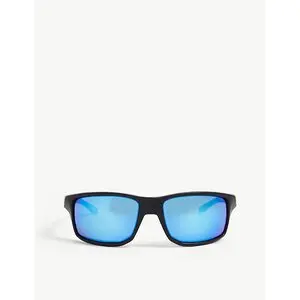 Oakley Gibston Rectangle Sunglasses - Black